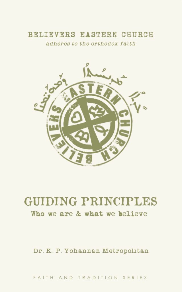 Guiding Principles - Canadian Diocese Believers Eastern Church